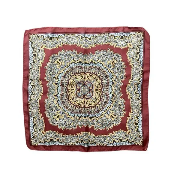 givenchy beige patterned scarf